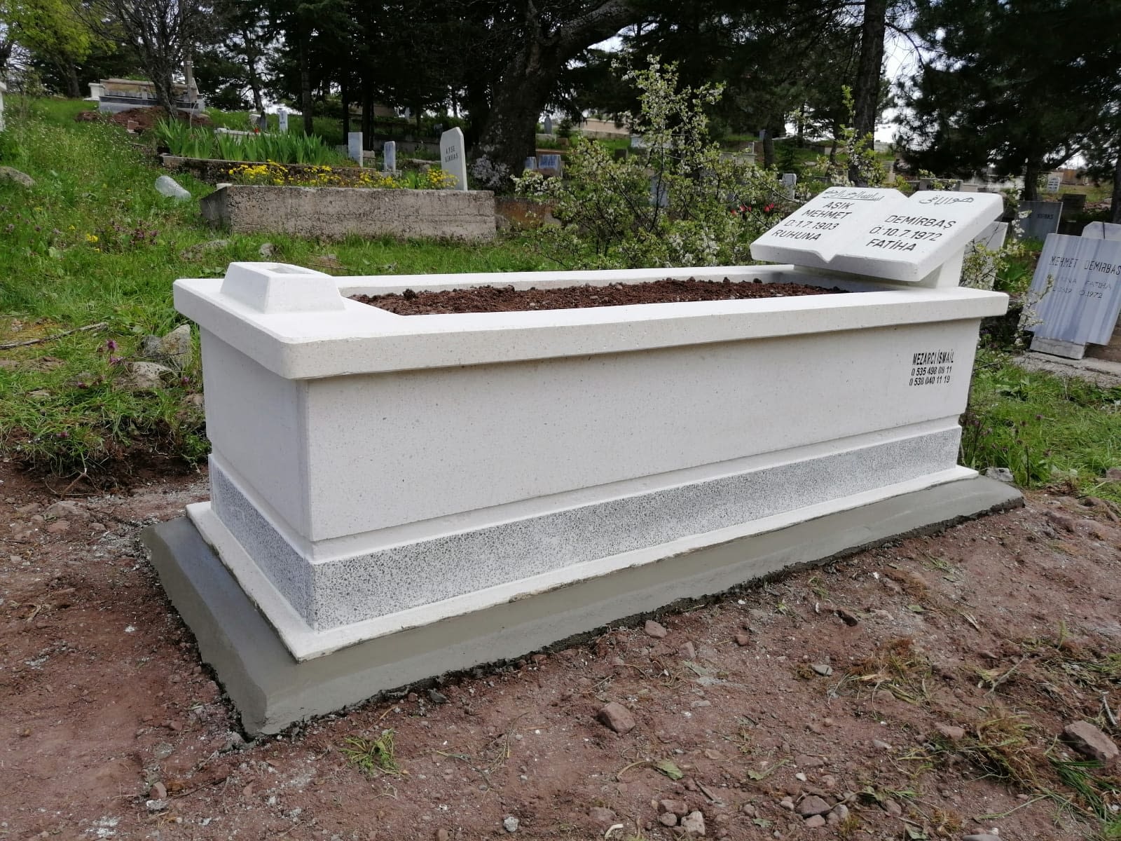 Çift Katlı Hazır Mezar – Mezar Yapımı – Mezar Çeşitleri